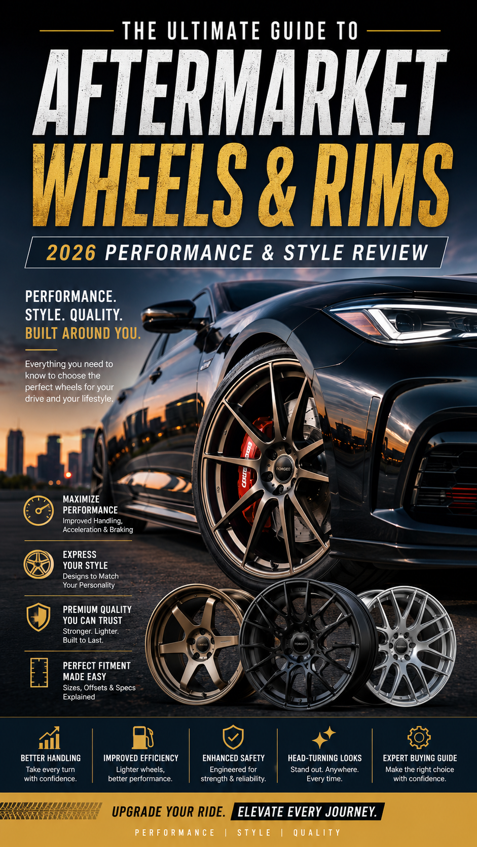 What Are Aftermarket Rims? Performance Impacts & Durability Explained